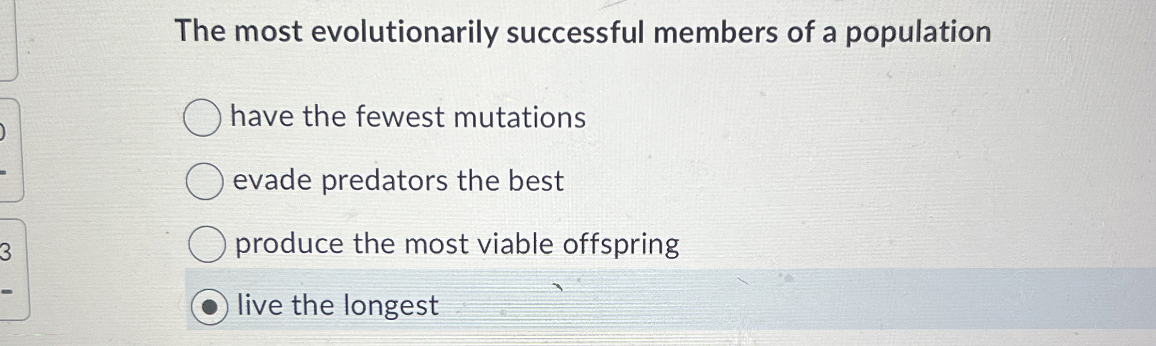 Solved The most evolutionarily successful members of a | Chegg.com