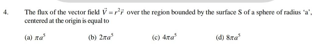 Solved The flux of the vector field V=r2r over the region | Chegg.com