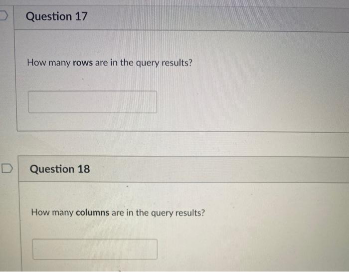 Note: The query exercises use the Red Cat database. | Chegg.com