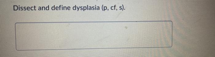 Solved Dissect and define intercostal (p, cf, s). Dissect | Chegg.com