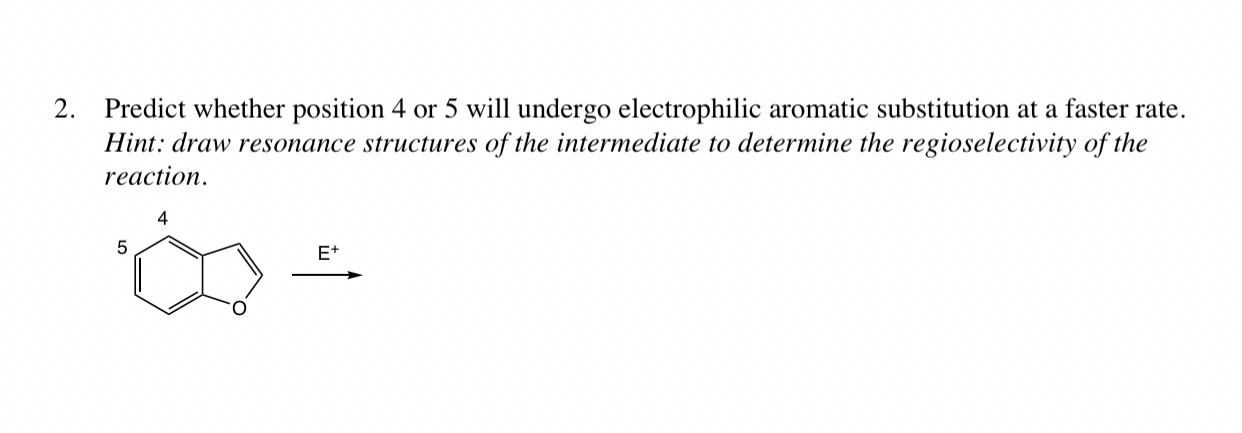 Solved Predict whether position 4 ﻿or 5 ﻿will undergo | Chegg.com