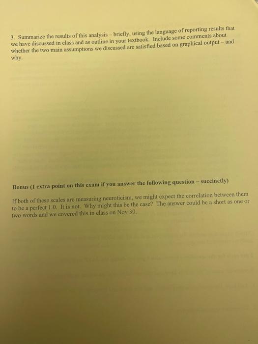 Solved Part IV. Correlation and Regression (15 pts) Return | Chegg.com
