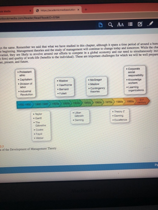 Instructions Thinking about the timeline of | Chegg.com