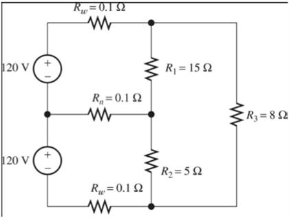 Solved The circuit is the dc equivalent of a simple | Chegg.com