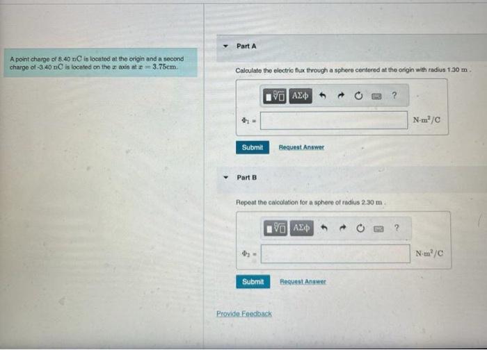 Solved A point charge of 8.40nC is located at the origin and | Chegg.com