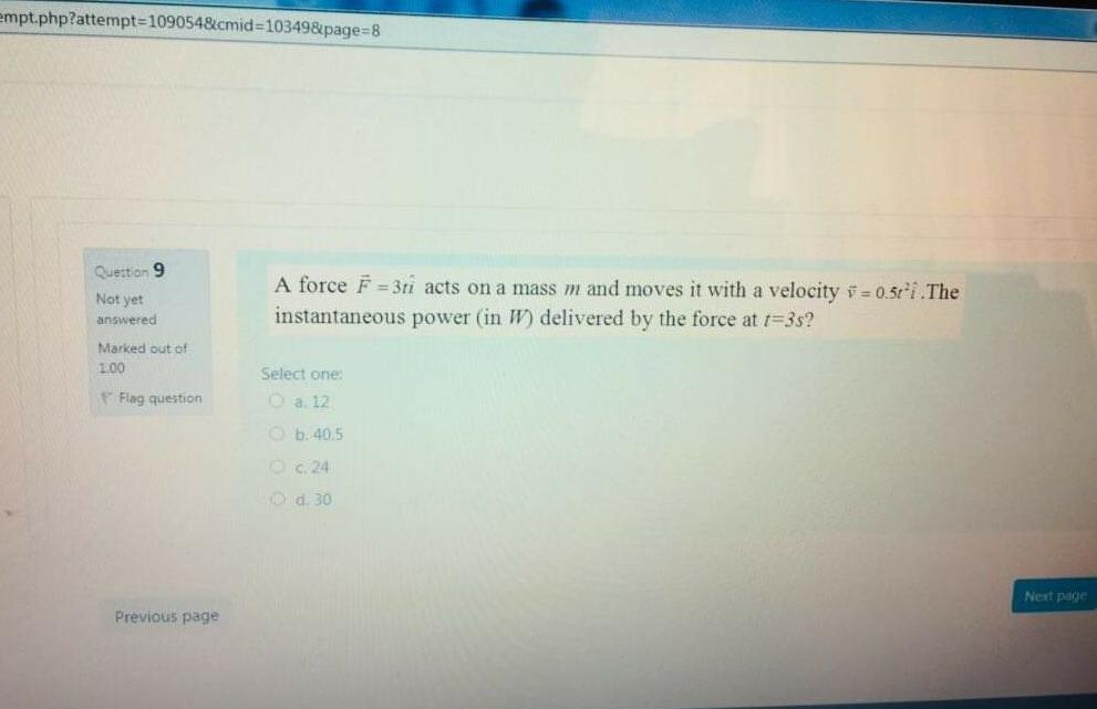 Solved empt.php?attempt=1090548cmid=10349&page=8 Question 9 | Chegg.com