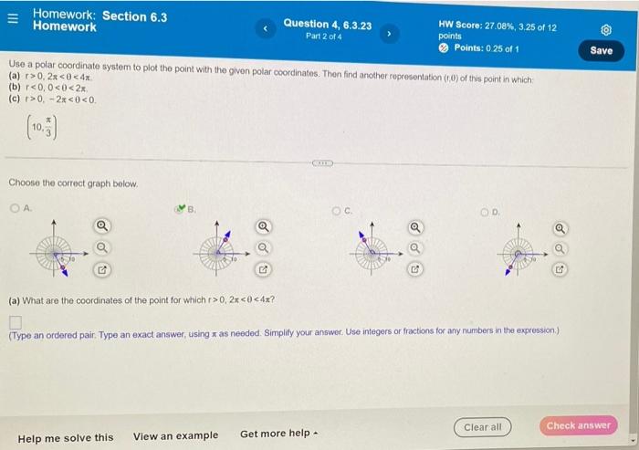 Solved Homework Section 6 3 Homework Question 4 6 3 23