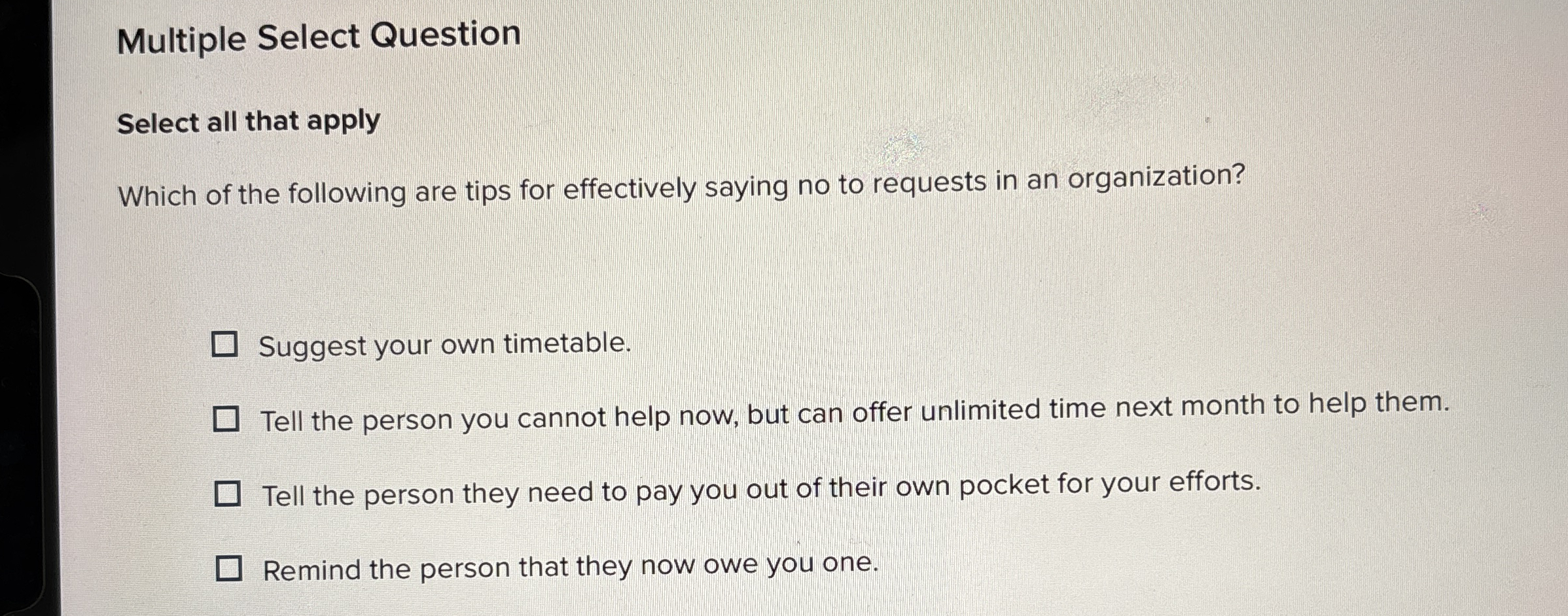 Solved Multiple Select QuestionSelect all that applyWhich of | Chegg.com