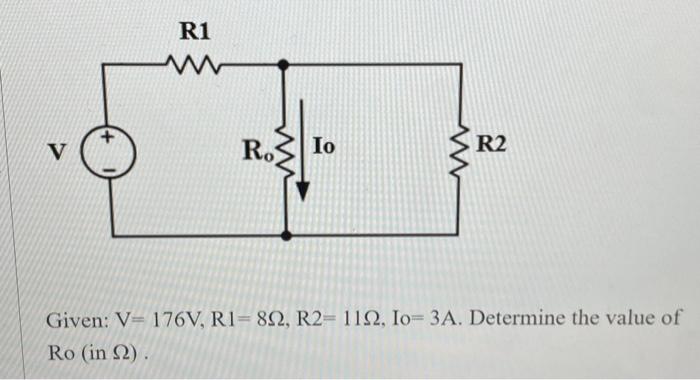 Solved Given: V1=4 V, V2=3 V,I1=7 A,I2=1 A,R1=6Ω,R2=8Ω,R3= | Chegg.com