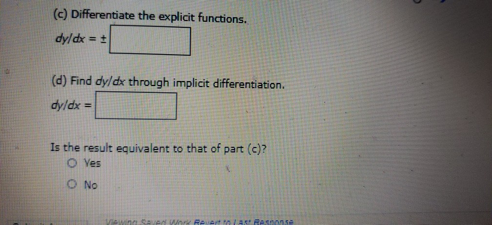 Solved 850529_4 Consider the following. x2 + y2 = 25 (a) | Chegg.com