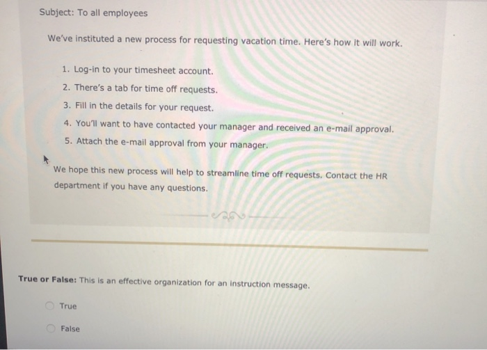 Solved Which of these guidelines should you follow when | Chegg.com
