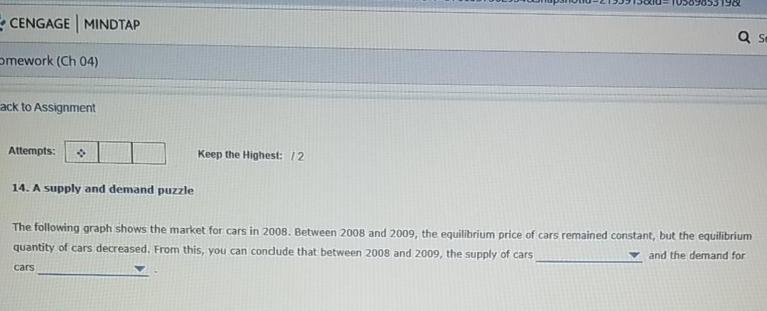 Solved CENGAGE MINDTAP Qs omework (Ch 04) ack to Assignment | Chegg.com