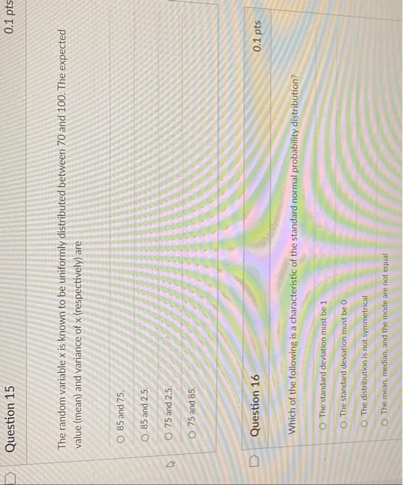 Solved The random variable x is known to be uniformly | Chegg.com