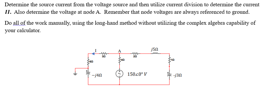 Solved Determine the source current from the voltage source | Chegg.com