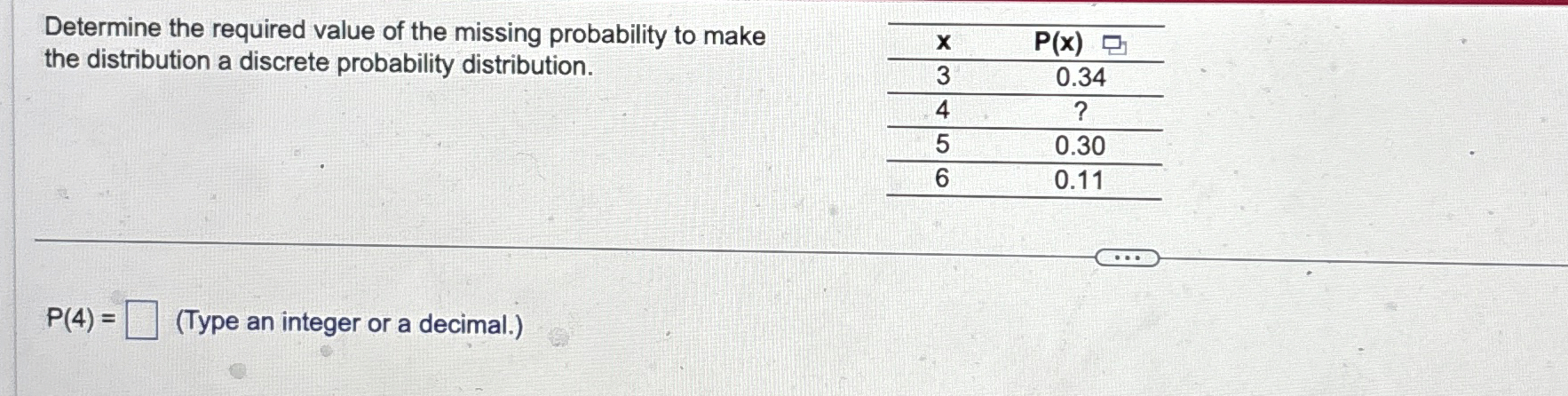 Solved Determine the required value of the missing | Chegg.com
