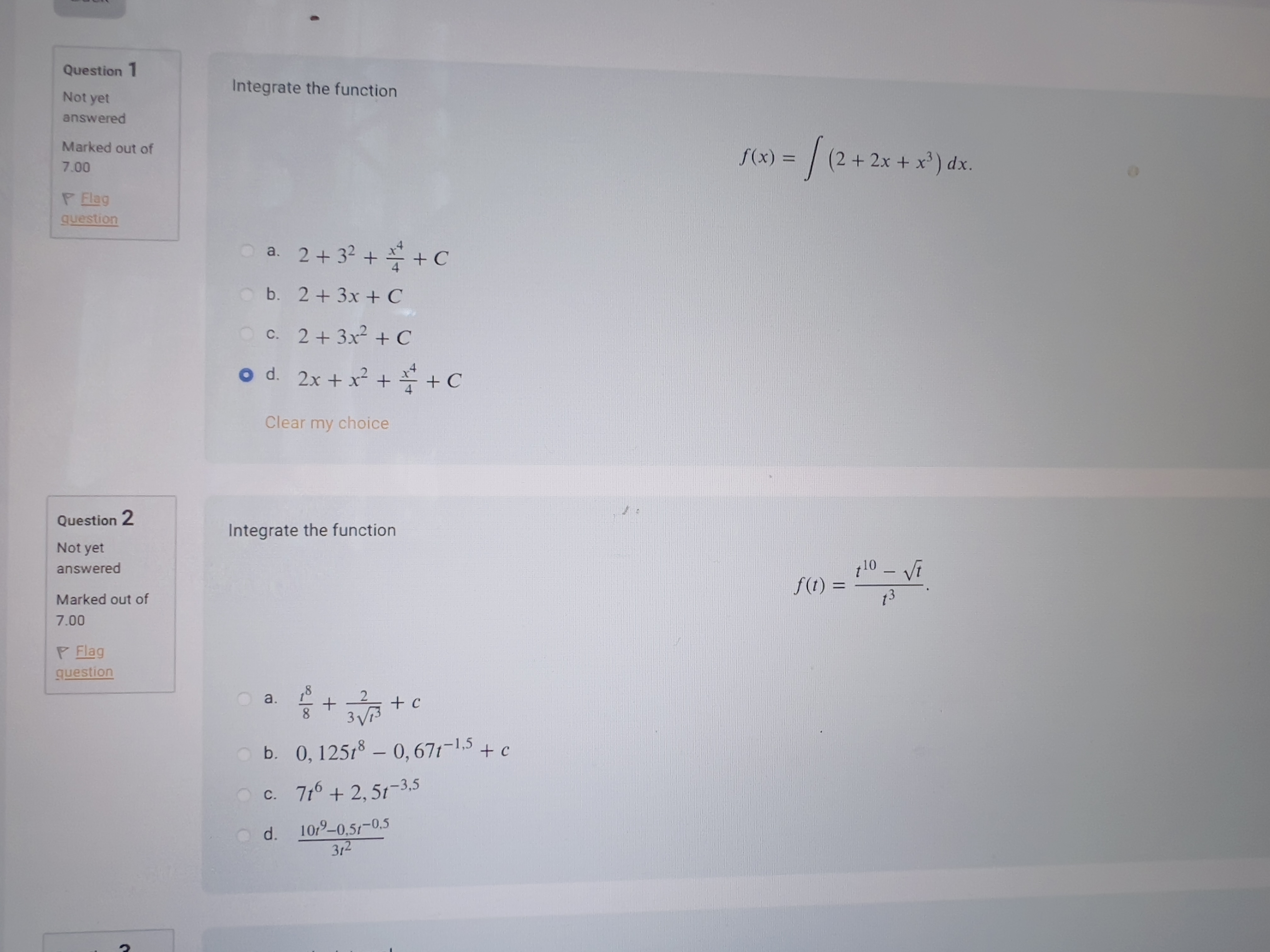 Solved Question 1Not yetansweredMarked out | Chegg.com
