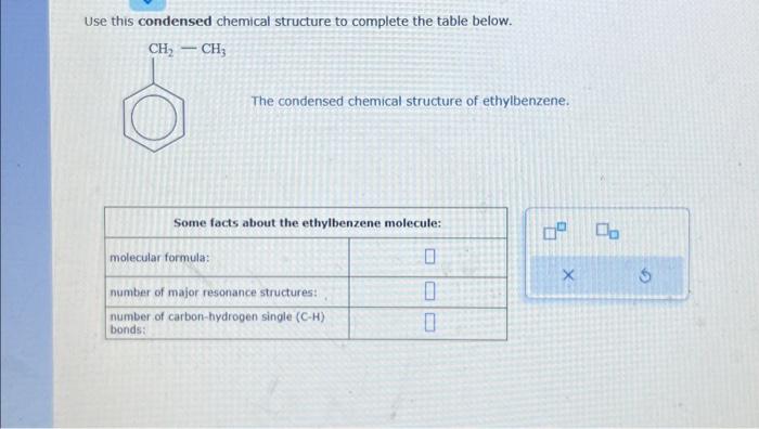 Solved Use this condensed chemical structure to complete the | Chegg.com Solved Use this condensed chemical structure to complete the | Chegg.com