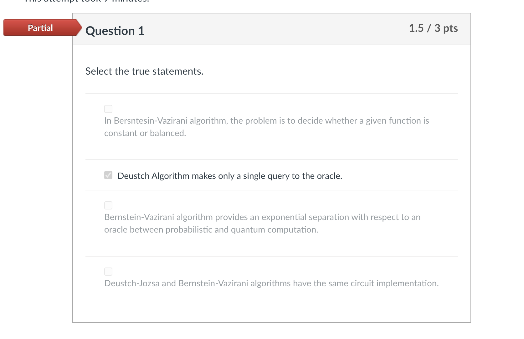 Solved Question 1Select the true statements.In | Chegg.com