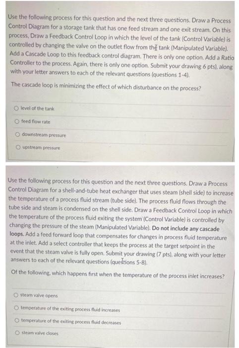 Solved Use the following process for this question and the | Chegg.com