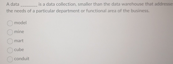 Solved A data is a data collection, smaller than the data | Chegg.com