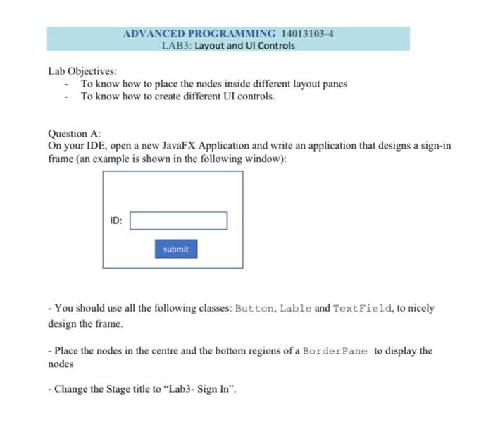 Solved Lab Objectives: - To know how to place the nodes | Chegg.com