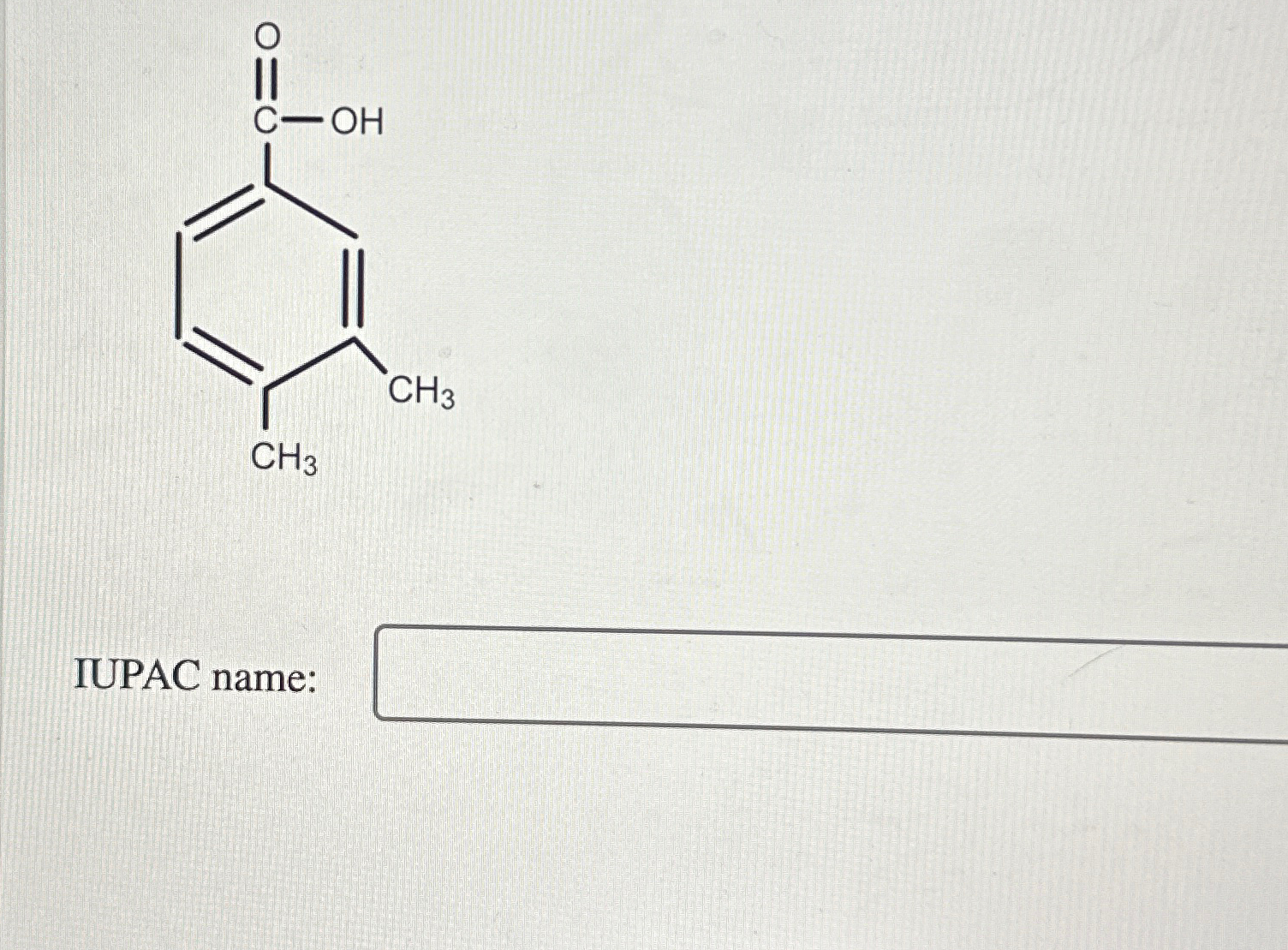 Solved IUPAC name | Chegg.com