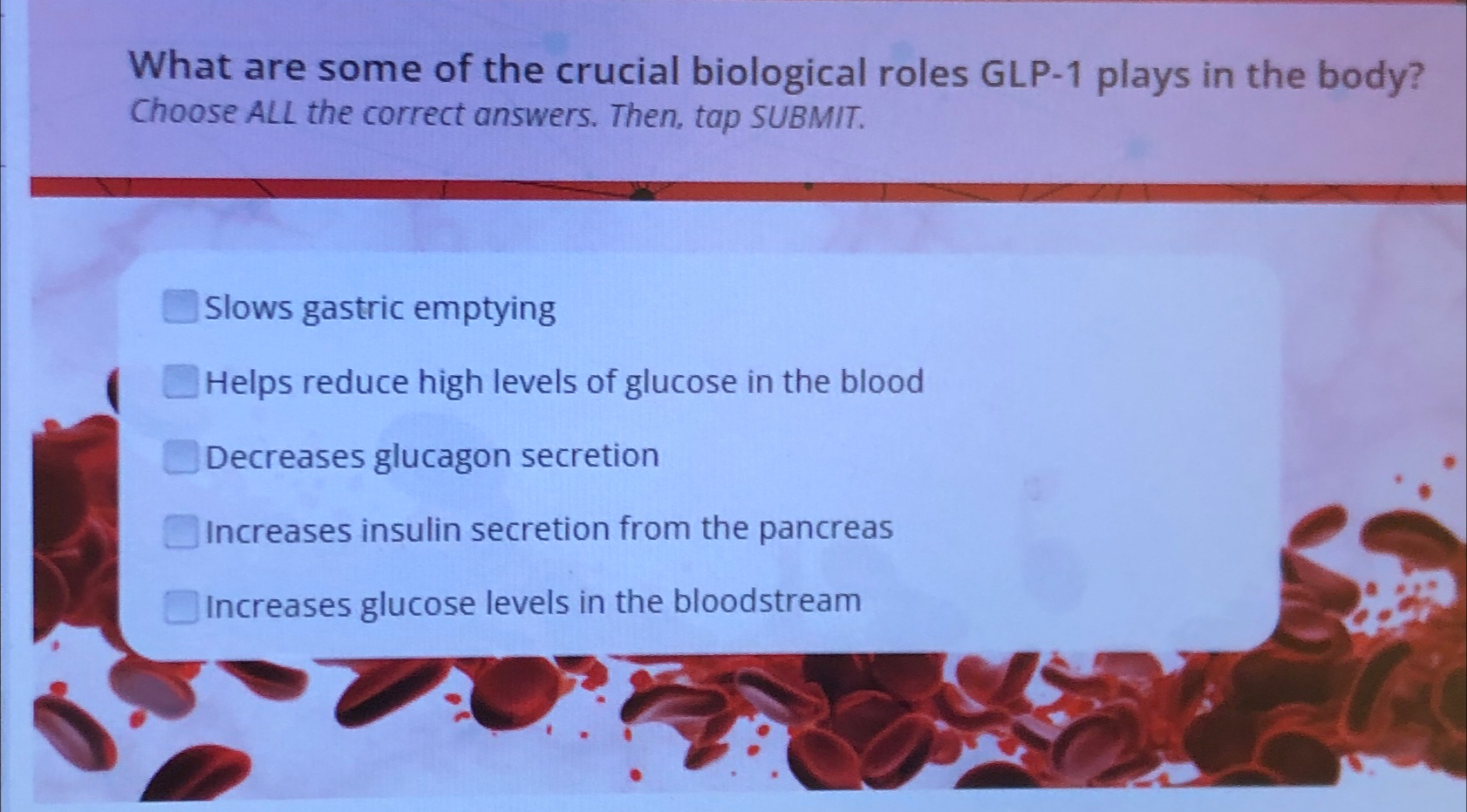 Solved What are some of the crucial biological roles GLP-1 | Chegg.com