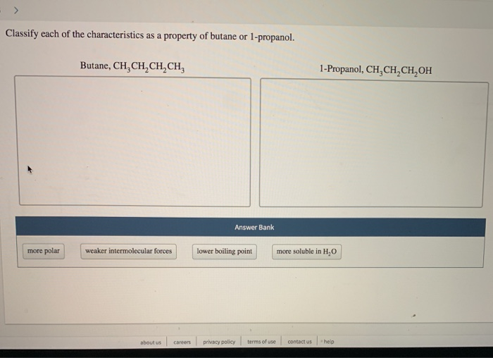 Solved Classify each of the characteristics as a property of | Chegg.com