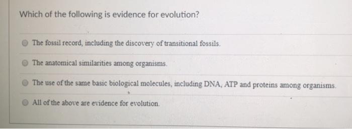 Solved What is macroevolution? The evolution of large | Chegg.com