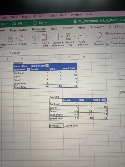 Solved For this assignment, use data from W1 Midweek | Chegg.com