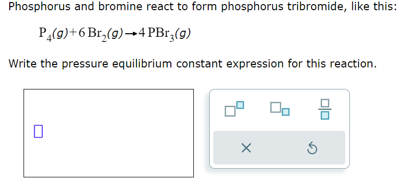 Solved Phosphorus and bromine react to form phosphorus | Chegg.com