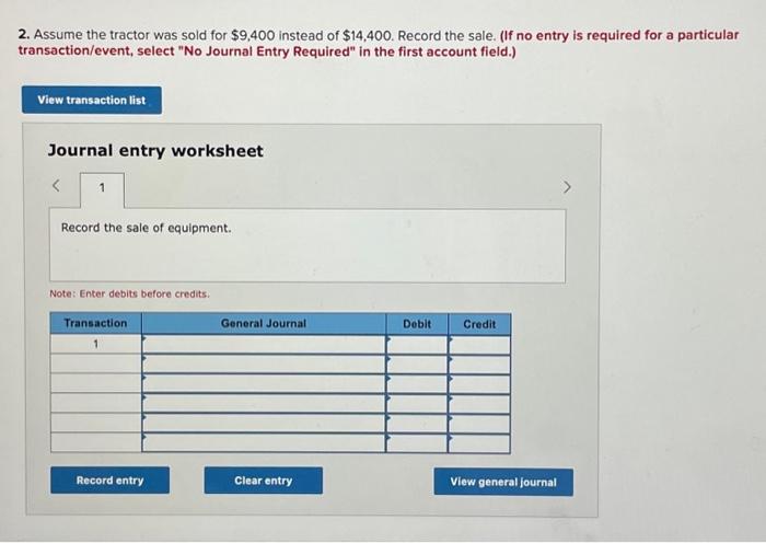 Solved Required information Exercise 7-17A Record the sale | Chegg.com