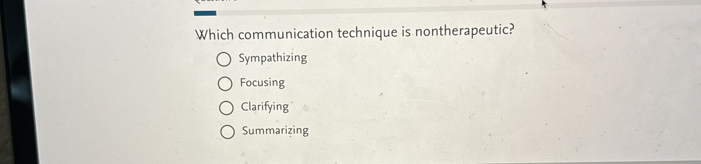 Solved Which communication technique is | Chegg.com