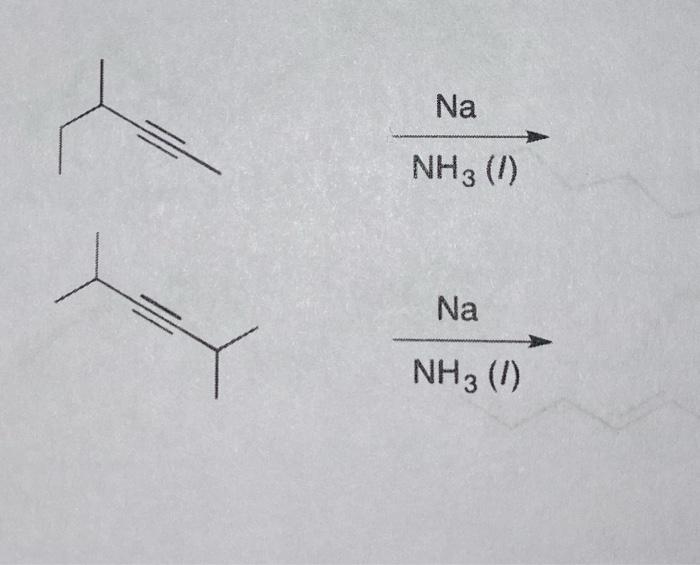 Solved Na NH3 (1) Na NH3 (1) | Chegg.com