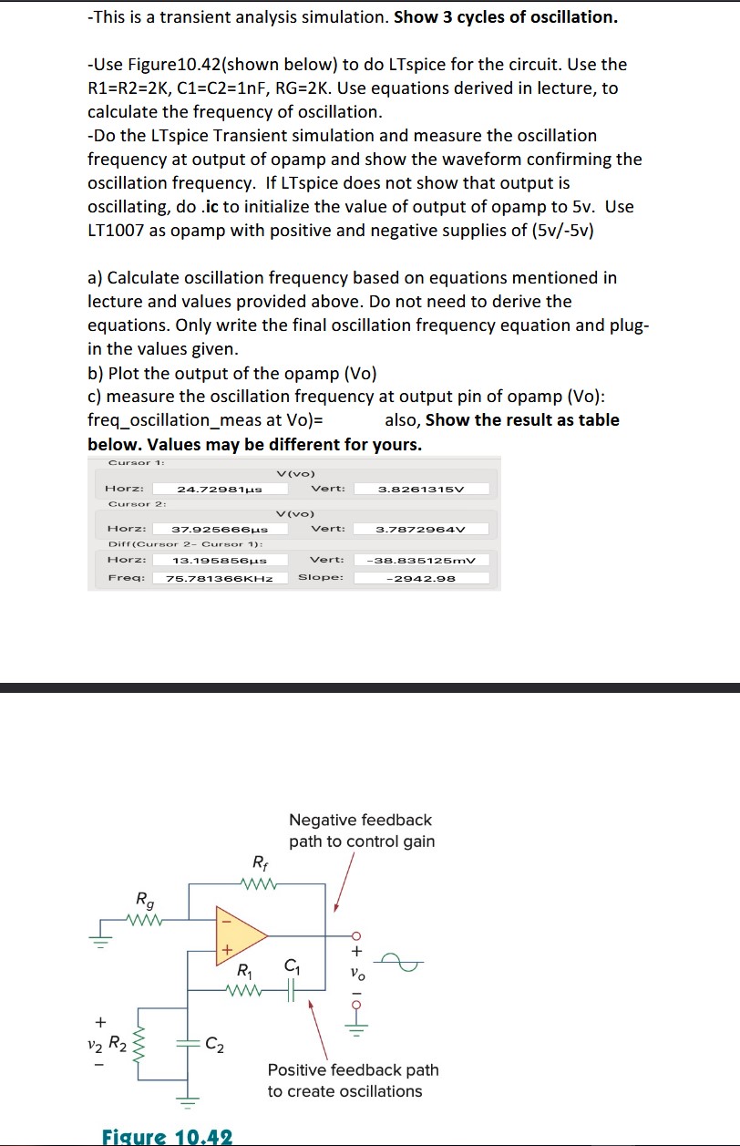 -This is a transient analysis simulation. Show 3 | Chegg.com