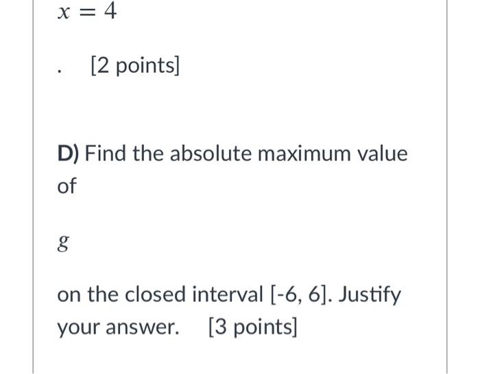 Solved Yfx Let F Be The Continuous Function Defined On 8781