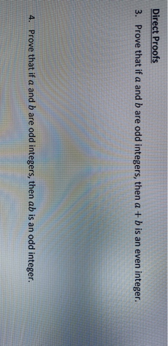 Solved both are true. prove why they are true and give | Chegg.com