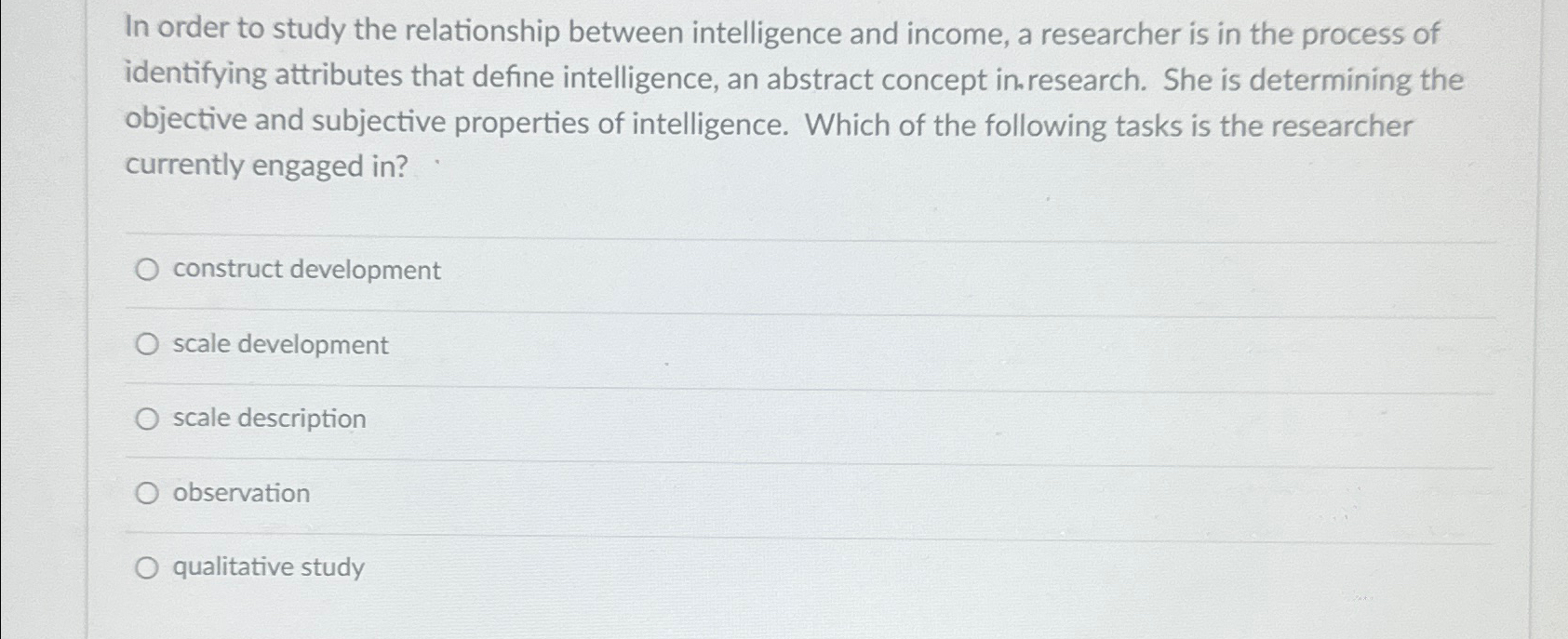 Solved In order to study the relationship between | Chegg.com