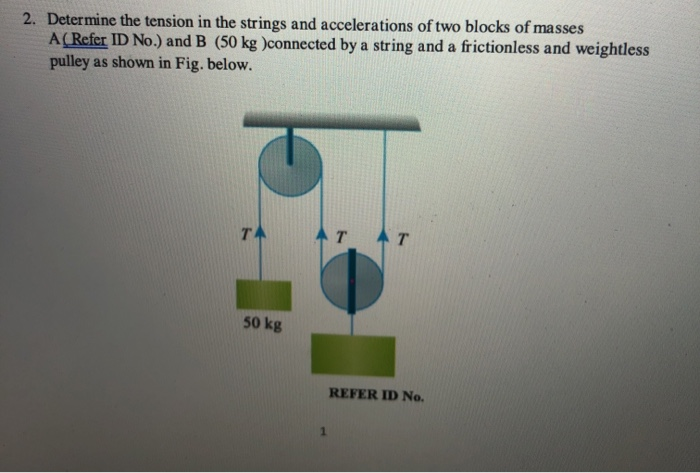 Solved 2. Determine the tension in the strings and | Chegg.com