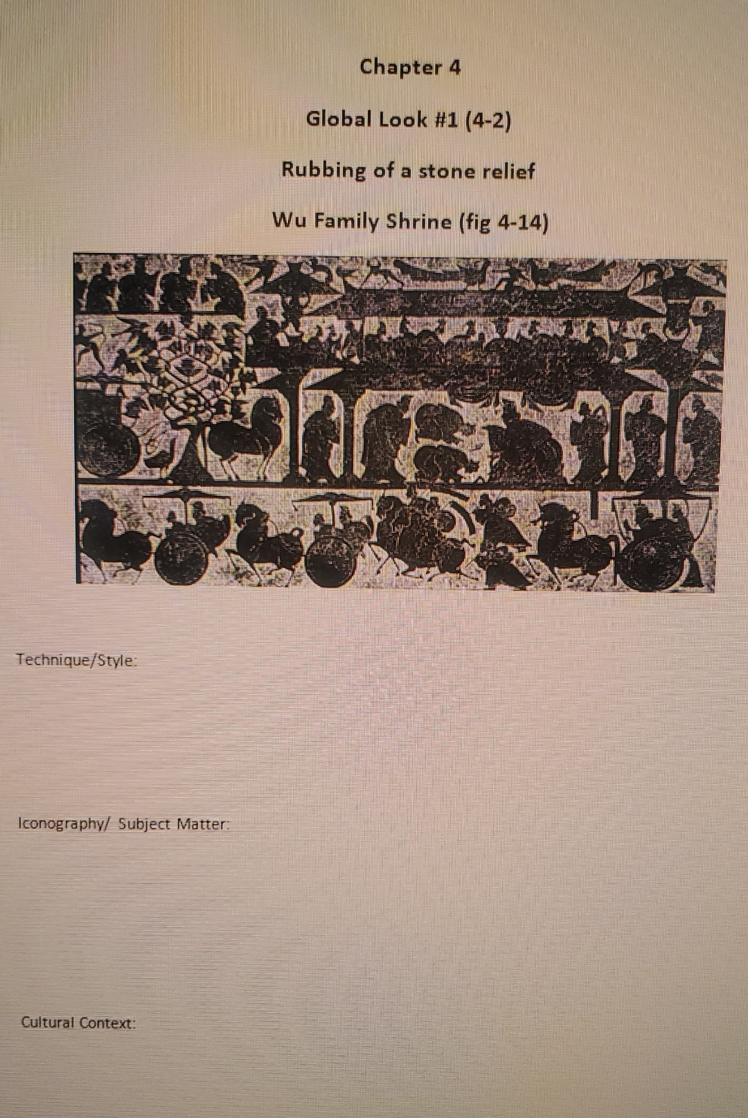 Solved Chapter 4Global Look #1 (4-2)Rubbing of a stone | Chegg.com