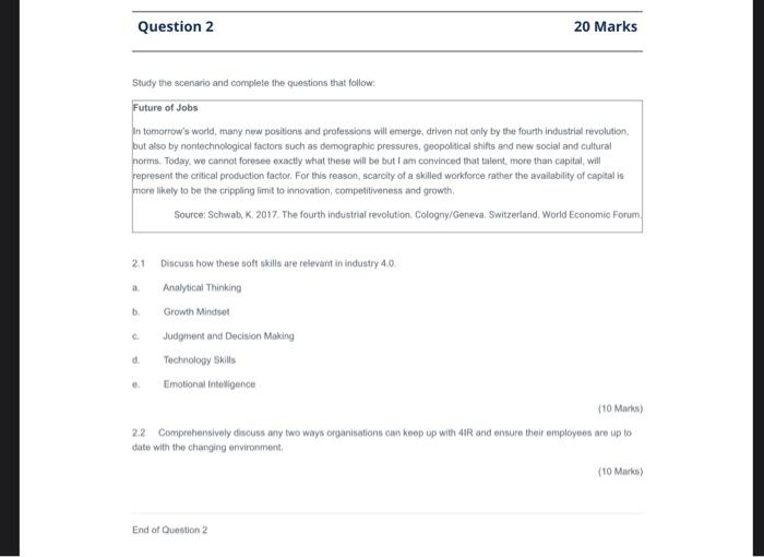 Solved Study the scenario and complete the questions that | Chegg.com