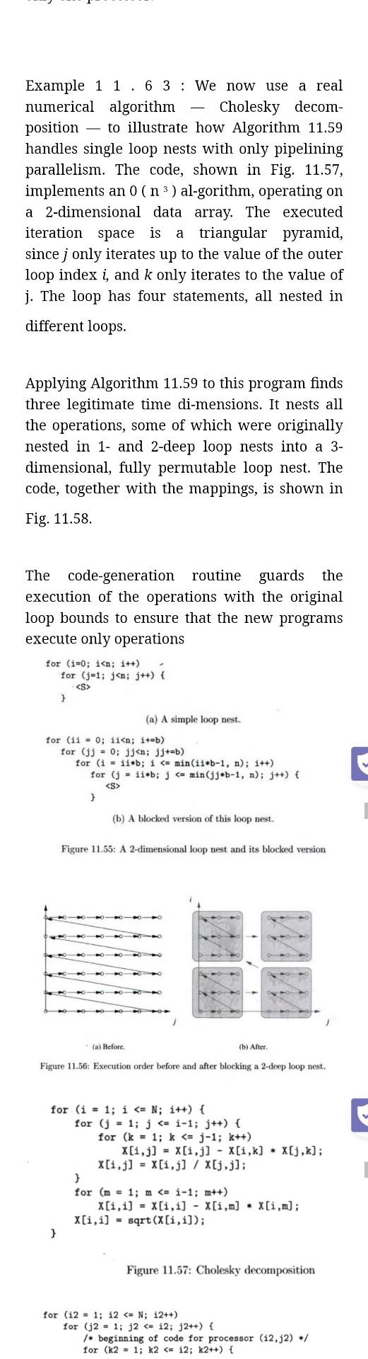 Solved tions. Apply Algorithm 11.59 to each of the | Chegg.com