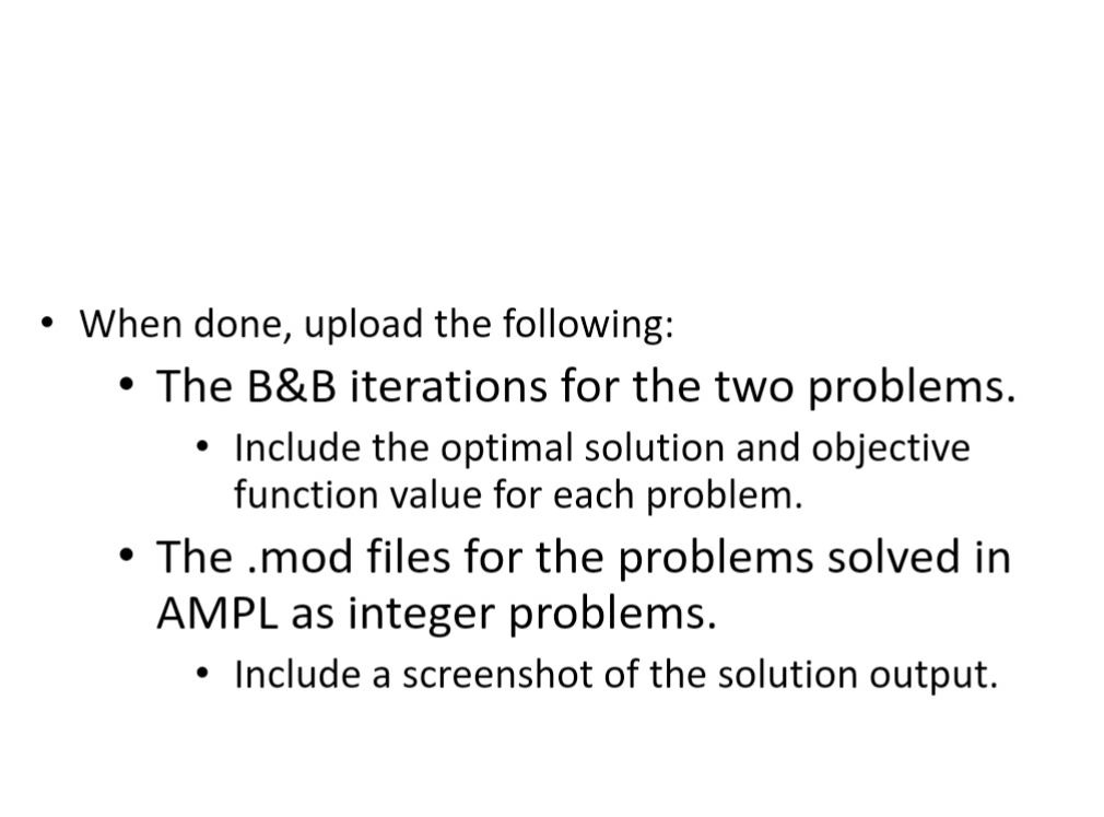 Solved For each problem, complete the following:Conduct the | Chegg.com