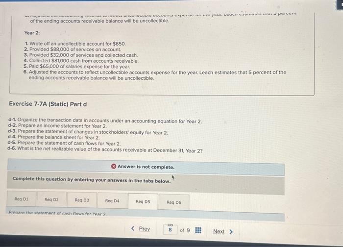Solved Exercise 7-7A (Static) Effect of recognizing | Chegg.com