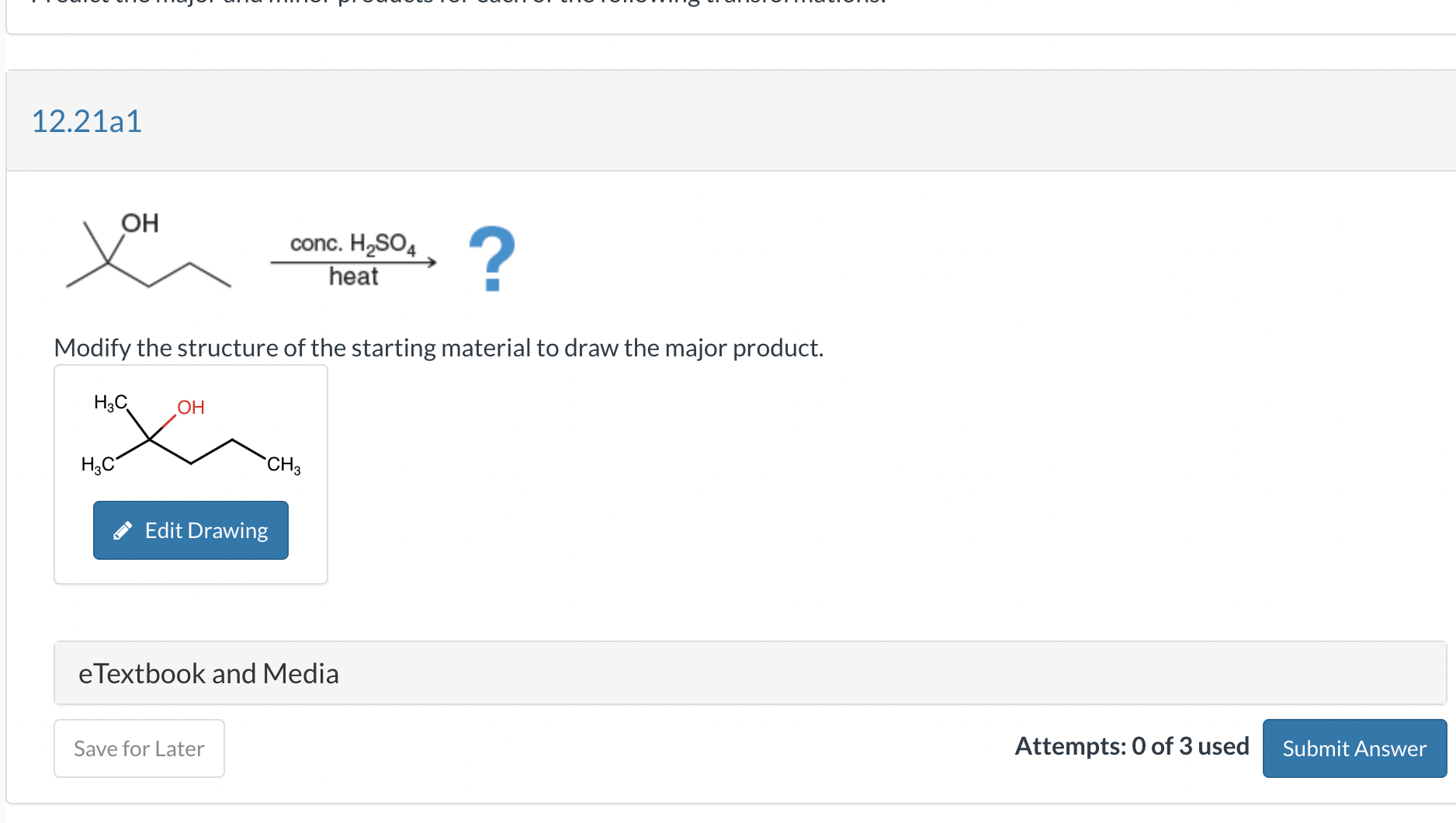 Solved 12.21a1Modify the structure of ﻿the starting material | Chegg.com