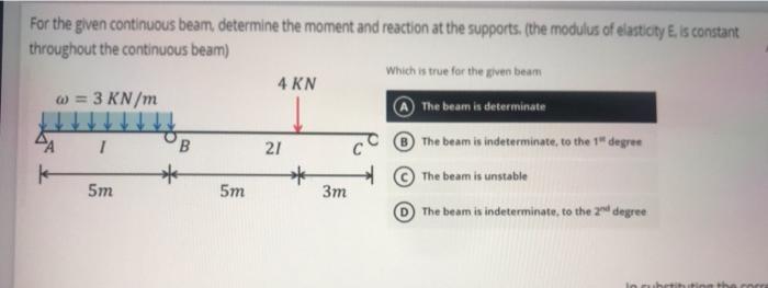 Solved throughout twe tantrubut beamiliFor the given | Chegg.com