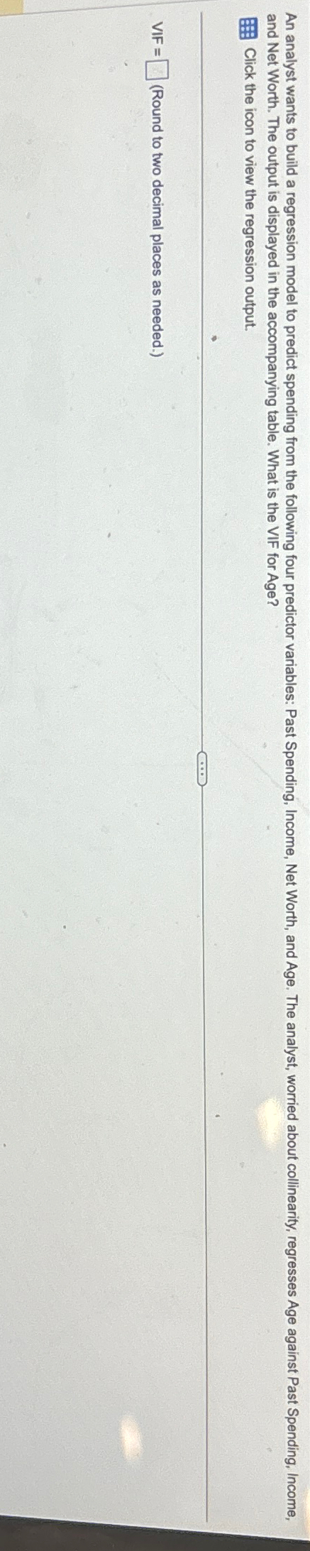 and Net Worth. The output is displayed in the | Chegg.com