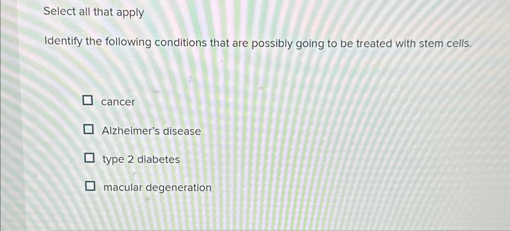 Solved Select all that applyIdentify the following | Chegg.com