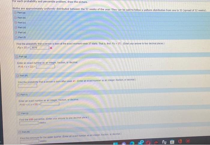 Solved Part (a) Part (b) Part (c) Part (d) Past (e) Part 20 | Chegg.com
