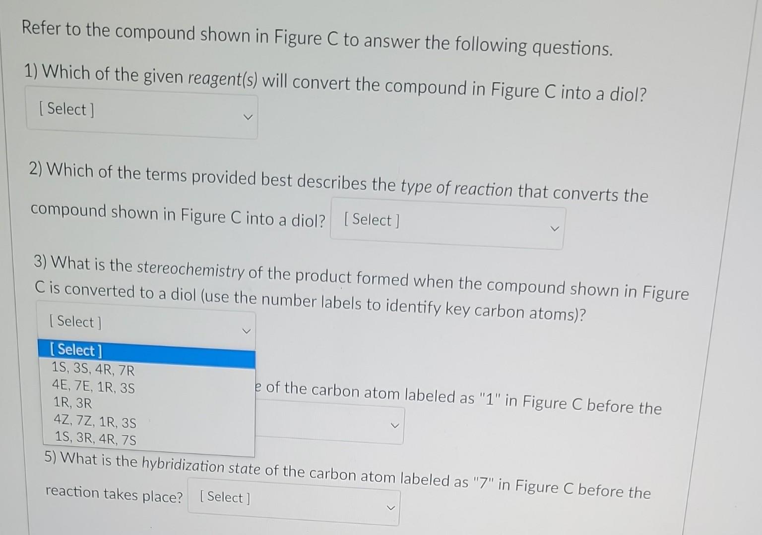 Solved Refer to the compound shown in Figure C to answer the | Chegg.com